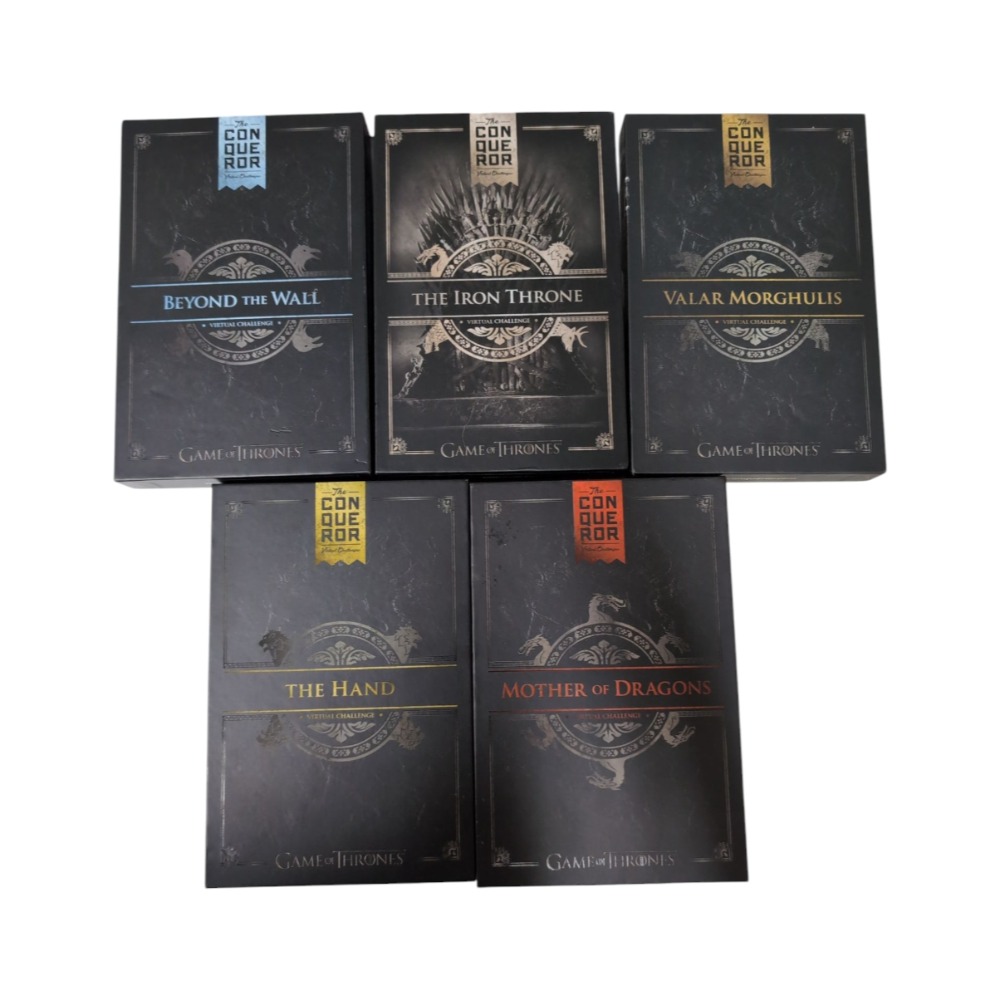 Pre-owned Conqueror Game of Thrones Full Set 5 Medals with Display ...